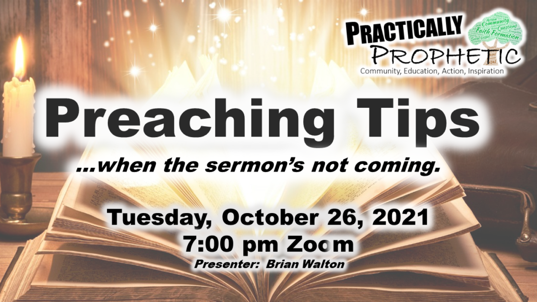 Preaching Tips - Structures & Forms (Practically Prophetic Webinars ...
